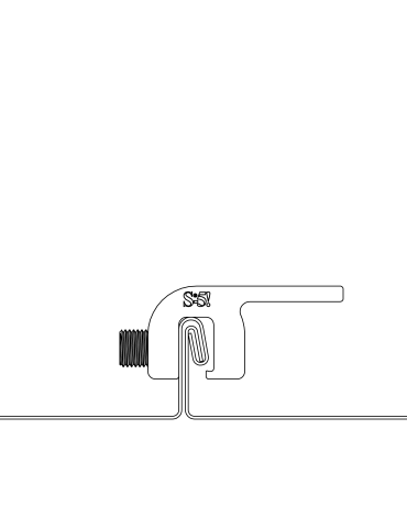K2 JOINT DEBOUT S-5 SEAM CLAMP SOLIDRAIL