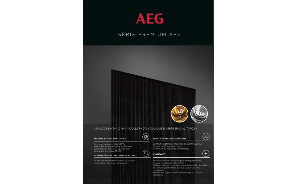 REVOLUTIONNEZ VOTRE INSTALLATION SOLAIRE AVEC AEG SOLAR SOLUTIONS : UNE ...